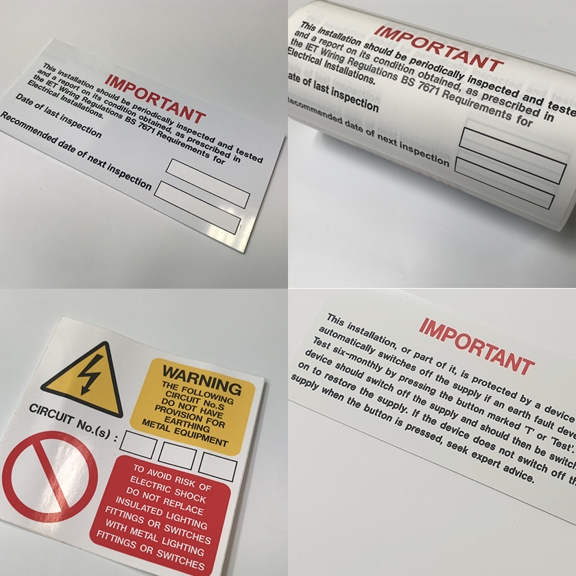 Our Electrical Label & Aerosol Range - available nationwide via your ...